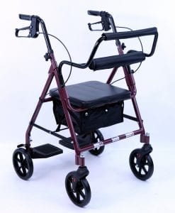 Types of Rolling Walkers - Selecting a Walking Aid