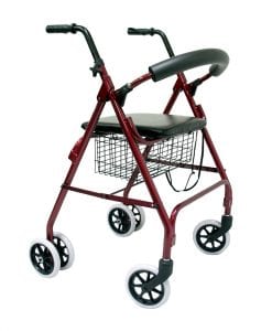 Types of Rolling Walkers - Selecting a Walking Aid