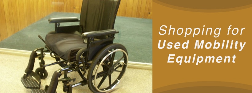 Shopping for Used Mobility Equipment